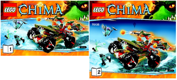 Instruction Booklet for LEGO set Cragger's Fire Striker – Creative ...