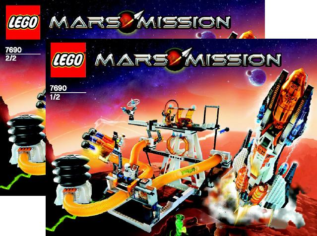 Instruction Booklet for LEGO set MB-01 Eagle Command Base – Creative ...
