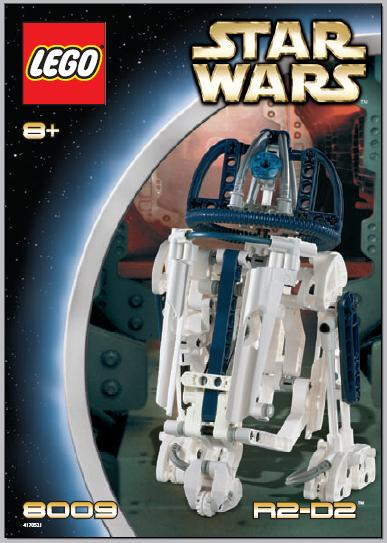 Instruction Booklet for LEGO set R2-D2 – Creative Brick Builders