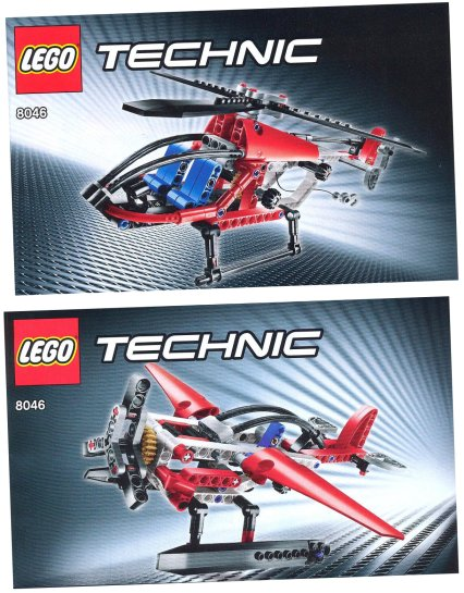 Instruction Booklet for LEGO set Helicopter – Creative Brick Builders
