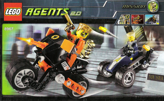 Instruction Booklet for LEGO set Gold Tooth's Getaway – Creative Brick ...