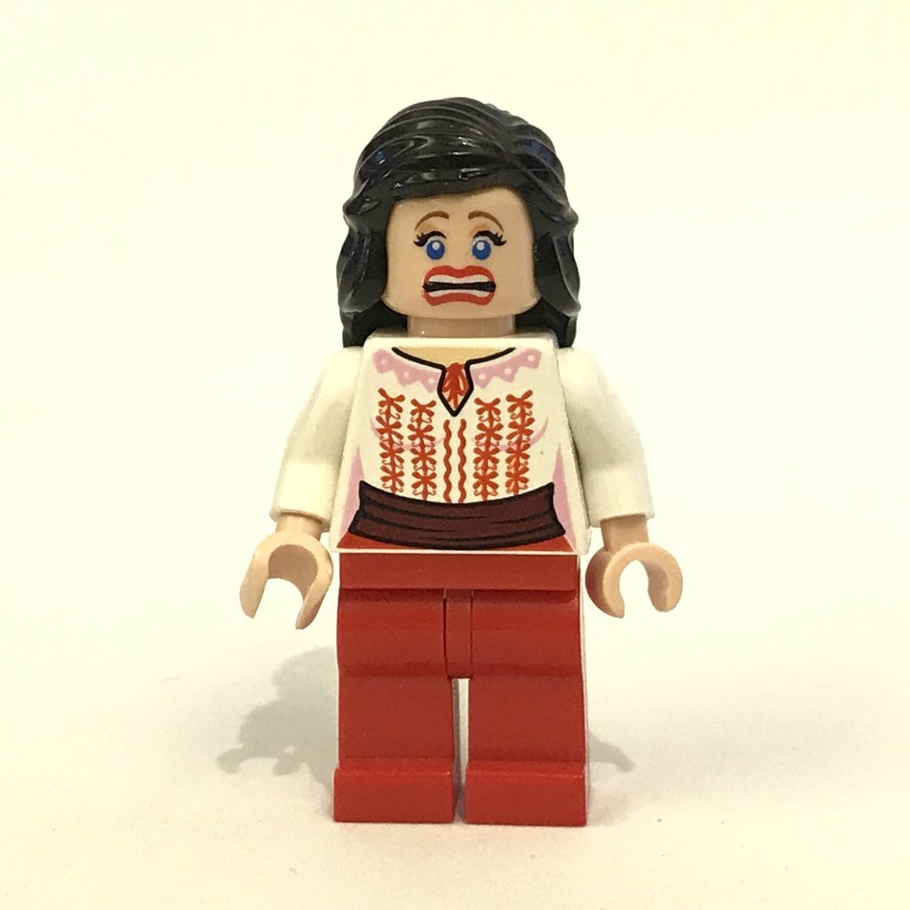 Marion Ravenwood - Red and White Cairo Outfit (7195), LEGO Minifigures ...