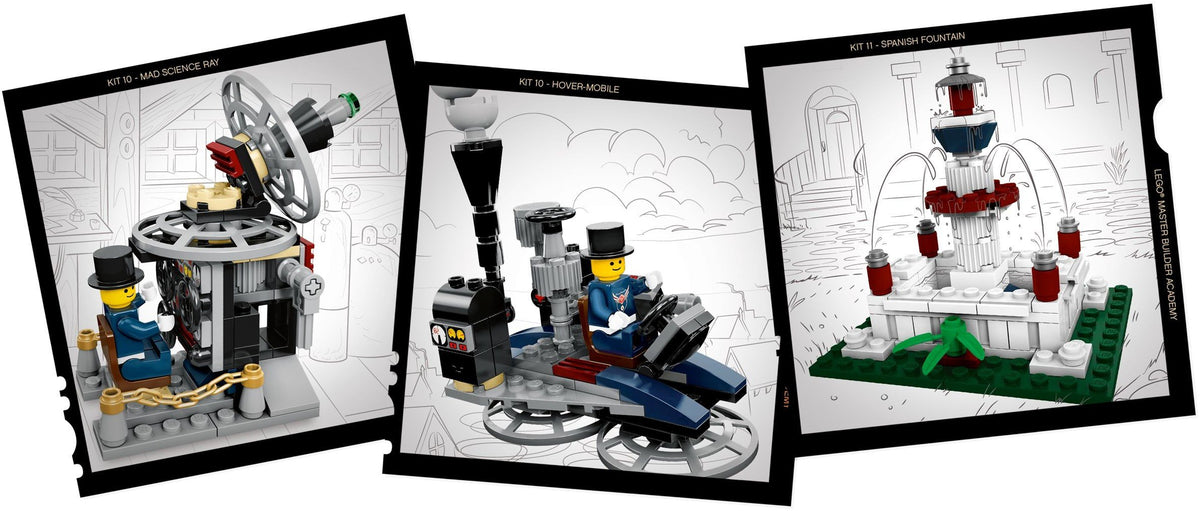LEGO Set-MBA Invention Designer (Kits 10, 11, 12)-Master Builder ...