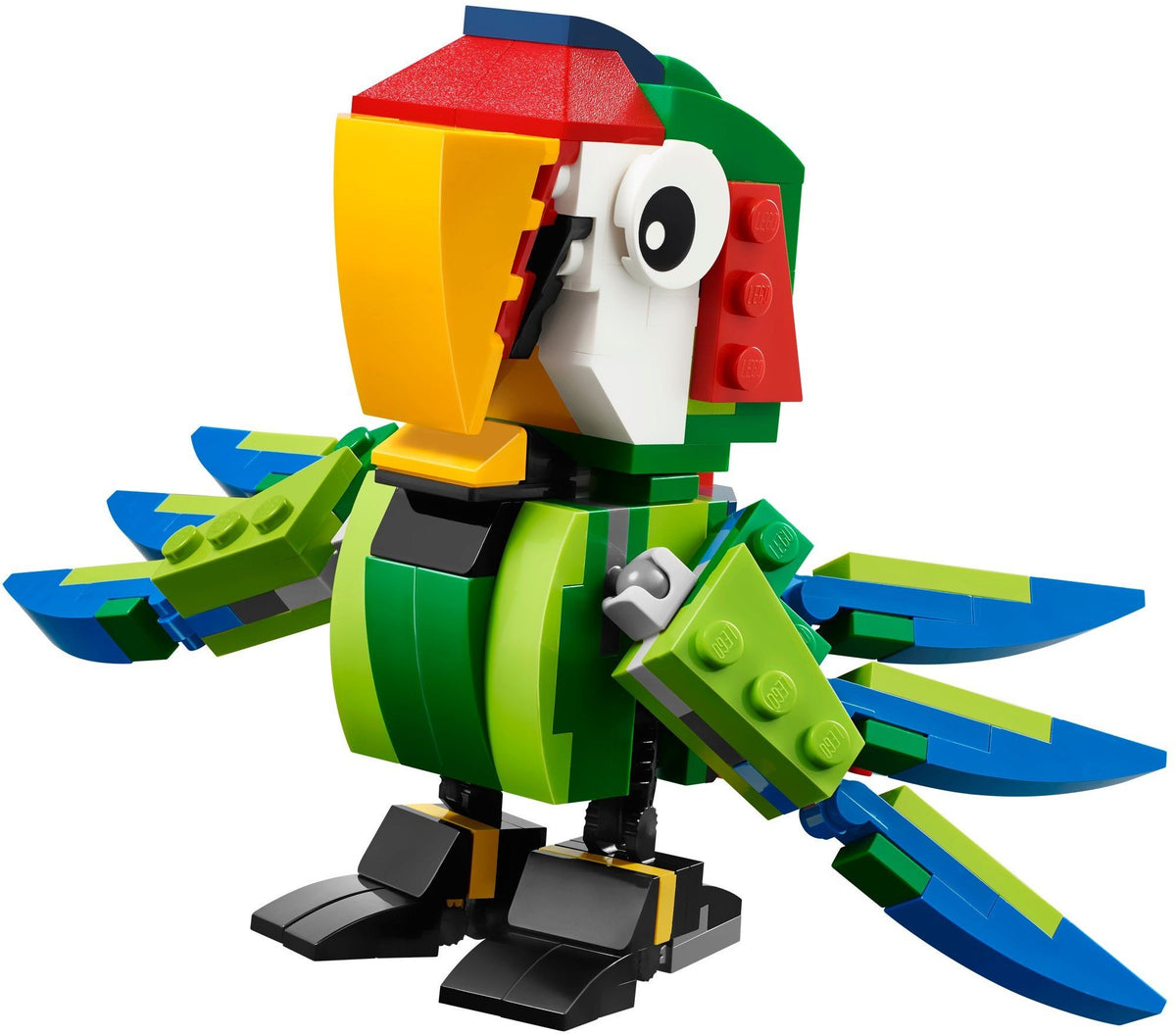 LEGO Set-Rainforest Animals-Creator / Model / Creature-31031-1-Creative ...