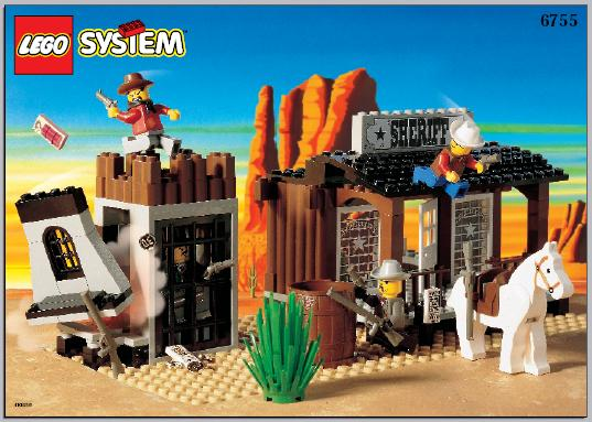 LEGO Sheriff's Lock-Up--6755-1 – Creative Brick Builders